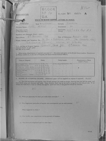 SIMPSON, Alec Nevile – COFEPOW